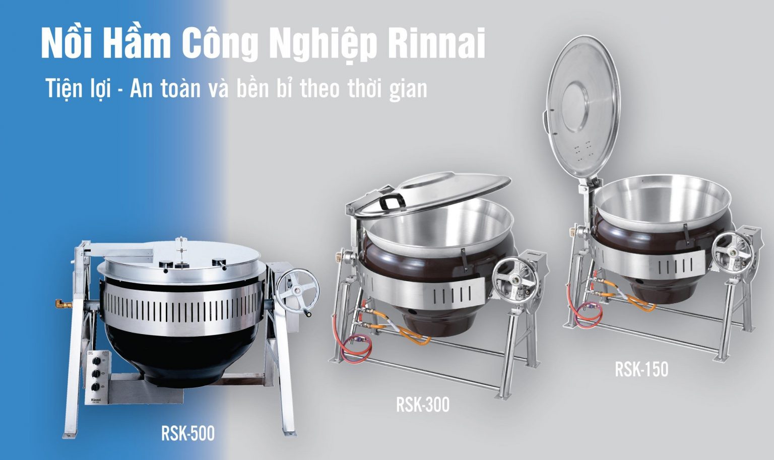 NỒI NẤU SOUP RINNAI CÔNG NGHIỆP RSK-500